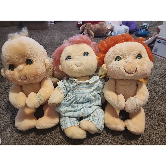 Kenner | Toys | Set Of 3 985 Kenner Hugga Bunch Patooty Huggins Tickles ...